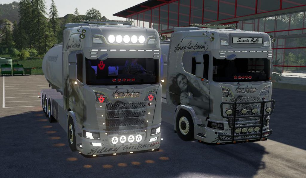 SCANIA NG BULK AND TRAILER V1.1 - FS19 mod - FS19.net