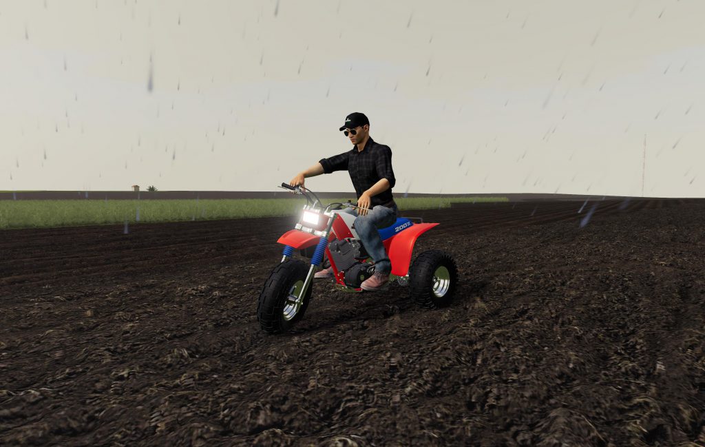 HONDA ATC 200X 1984 V1.0 - FS19 mod - FS19.net