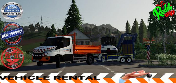 20FT DOOLEY GRAIN/SILAGE TRAILER V1.0 - FS19 mod - FS19.net
