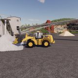 MINING BUCKET FOR 980K CAT LOADER V1.0 - FS19 mod - FS19.net