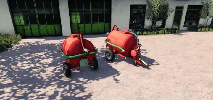 FS19 Liquid Manure trailers, Farming simulator 19 Liquid Manure mods