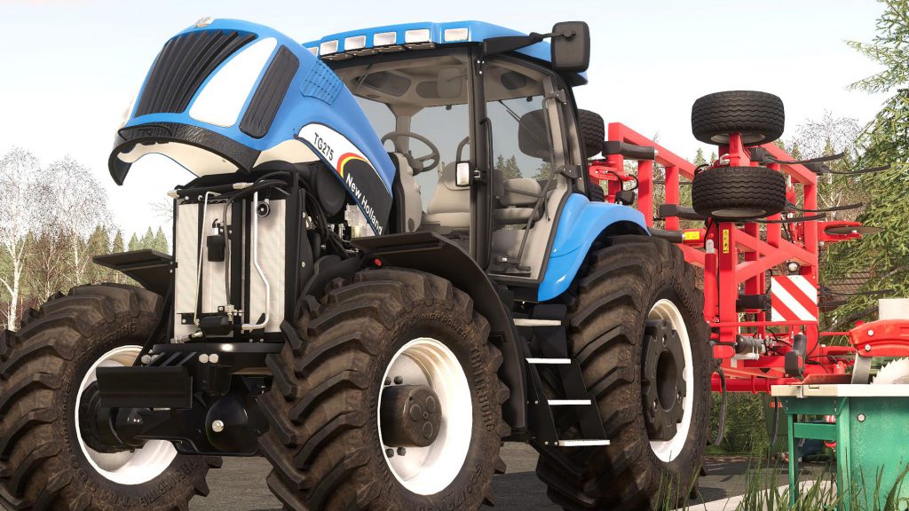 NEW HOLLAND TG SERIES V1.0 - FS19 mod - FS19.net