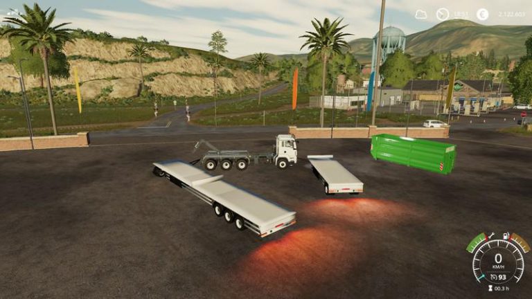 HKL CONTAINER TRAILER V1.0 - FS19 mod - FS19.net