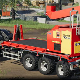 WOOD CHIPPER LIZARD TREX900 V1.0 - FS19 mod - FS19.net