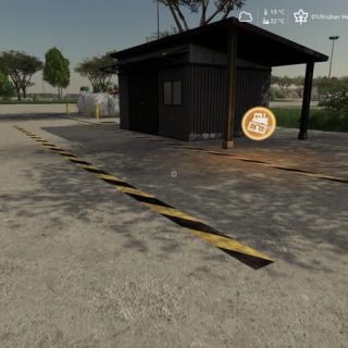 WORKSHOP WITH AN ENLARGED TRIGGER V1.2 - FS19 mod - FS19.net