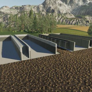 CONCRETE BUNKER SET U V1.0.0.1 - FS19 mod - FS19.net
