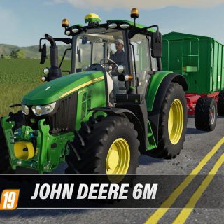 JOHN DEERE 6M SERIES V1.0.0.1 - FS19 mod - FS19.net