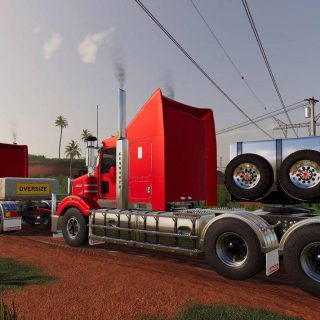KENWORTH T408 SAR V1.0 - FS19 mod - FS19.net
