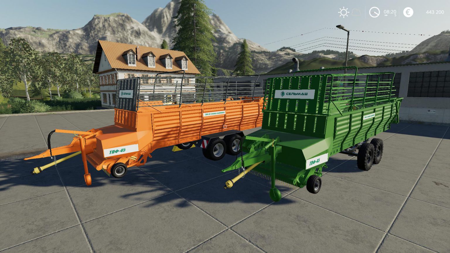 TPF-45 SORTER V0.5 - FS19 mod - FS19.net