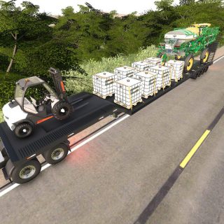 TRANSPORT TRAILER V1.0 - FS19 mod - FS19.net
