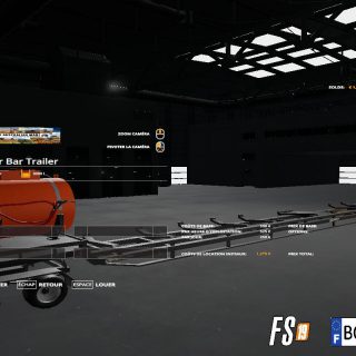 CUTTER BAR TRAILER BY BOB51160 V1.5 - FS19 mod - FS19.net