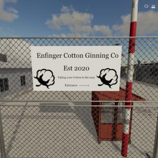 COTTON SELL POINT REVAMPED V2 - FS19 mod - FS19.net