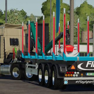 FLIEGL TIMBER-RUNNER Z-CRANE PACK V1.0.1.0 - FS19 mod - FS19.net