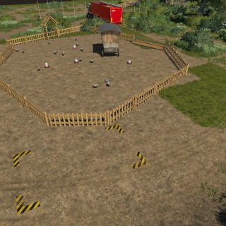 GOLDCREST VALLEY CHICKEN PEN V1.7 - FS19 mod - FS19.net