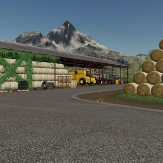 HUNGARIAN BALE STORAGE PACK V1.1 - FS19 mod - FS19.net