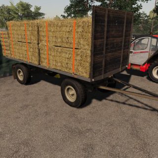 HW80 BALE TRAILER V1.1 - FS19 mod - FS19.net