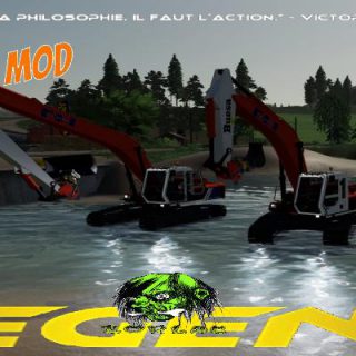 HITACHI EXCAVATOR PACK V2.0 - FS19 mod - FS19.net