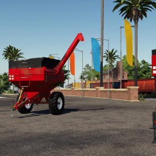 BULK CARRIER AGRICULTURAL TRAILER IB AR 100 V1.0 - FS19 mod - FS19.net