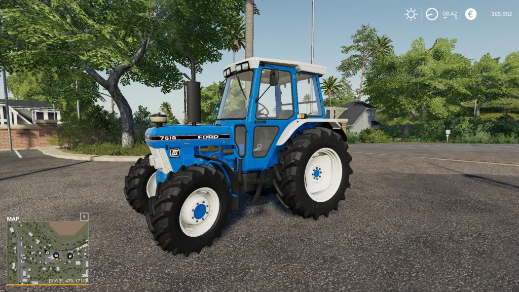 FORD 7610 V1.0 - FS19 mod - FS19.net