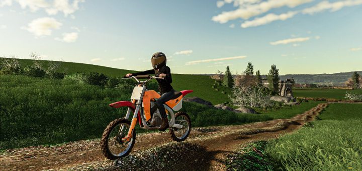 HONDA DIRTBIKE V1.0 - FS19 mod - FS19.net