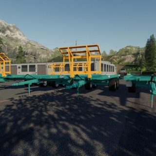 ROLLAND BALE TRAILER V1.0 - FS19 mod - FS19.net