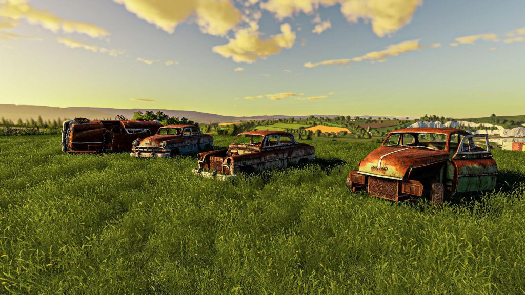 RUSTY CARS COLLECTION V1.0 - FS19 mod - FS19.net