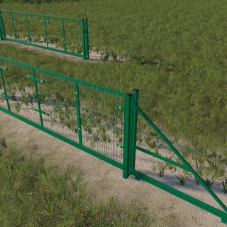 PANEL FENCE AND GATES V1.0.0.5 - FS19 mod - FS19.net