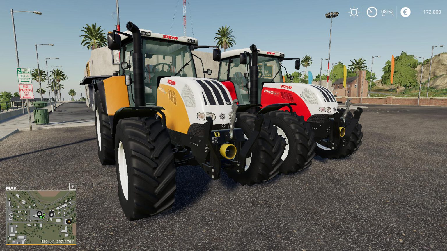 STEYR CVT 6175 SMATIC V1.0 - FS19 mod - FS19.net