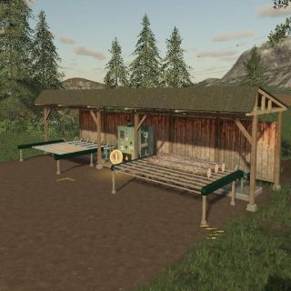 SAWMILL V1.0 - FS19 mod - FS19.net