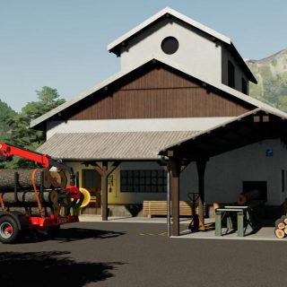 SAWMILL V1.0 - FS19 mod - FS19.net