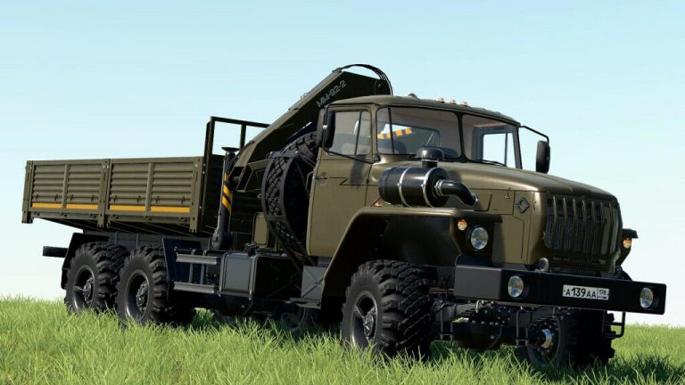 URAL 4320-60 LOADER CRANE V1.0.1.1 - FS19 mod - FS19.net
