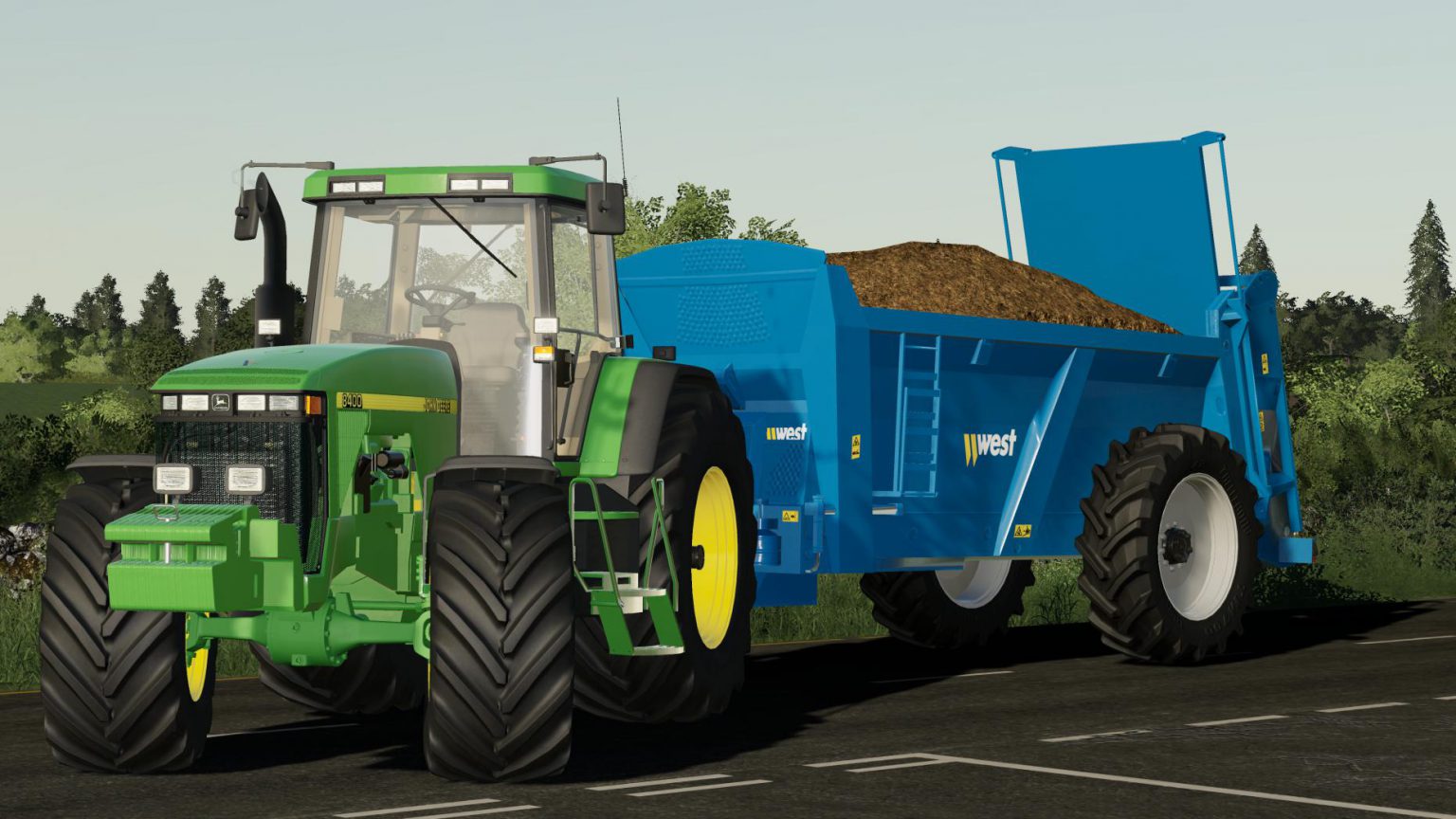 WEST MUCK SPREADER V1.0 - FS19 mod - FS19.net