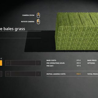 BUYABLE LARGE STACK OF BALES V1.0 - FS19 mod - FS19.net