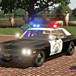 DODGE MONACO POLICE 1974 V1.0 - FS19 mod - FS19.net