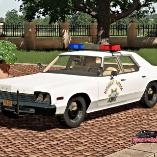 DODGE MONACO POLICE 1974 V1.0 - FS19 mod - FS19.net