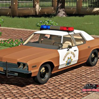 DODGE MONACO POLICE 1974 V1.0 - FS19 mod - FS19.net
