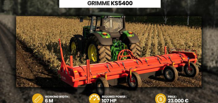 Grimme mods for farming simulator 19 - FS19.net