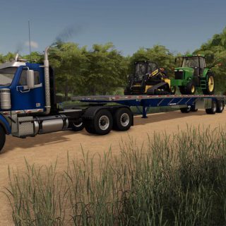 LODEKING FLATBED V1.0 - FS19 mod - FS19.net