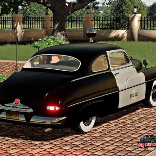 MERCURY EIGHT COUPE POLICE 1949 V1.0 - FS19 mod - FS19.net