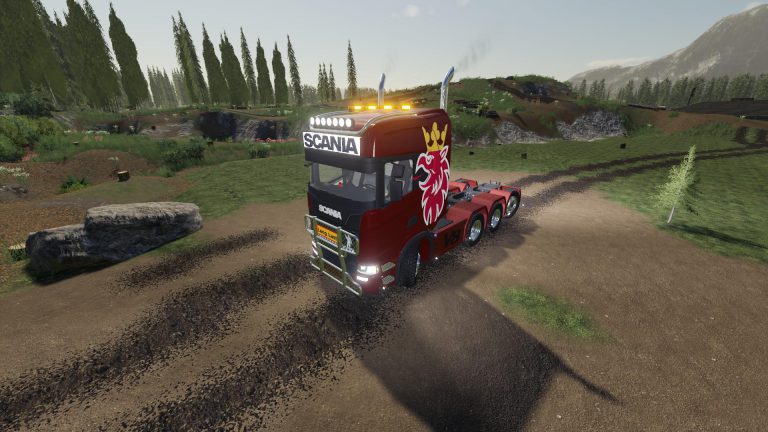 SCANIA (GRIFFIN) V1.2 - FS19 mod - FS19.net