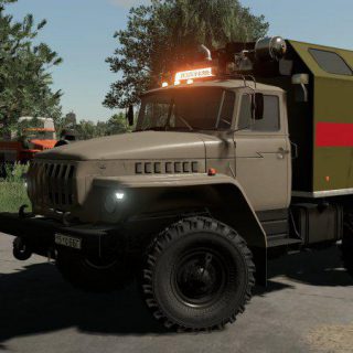 URAL 5557 SERVICE V1.0 - FS19 mod - FS19.net