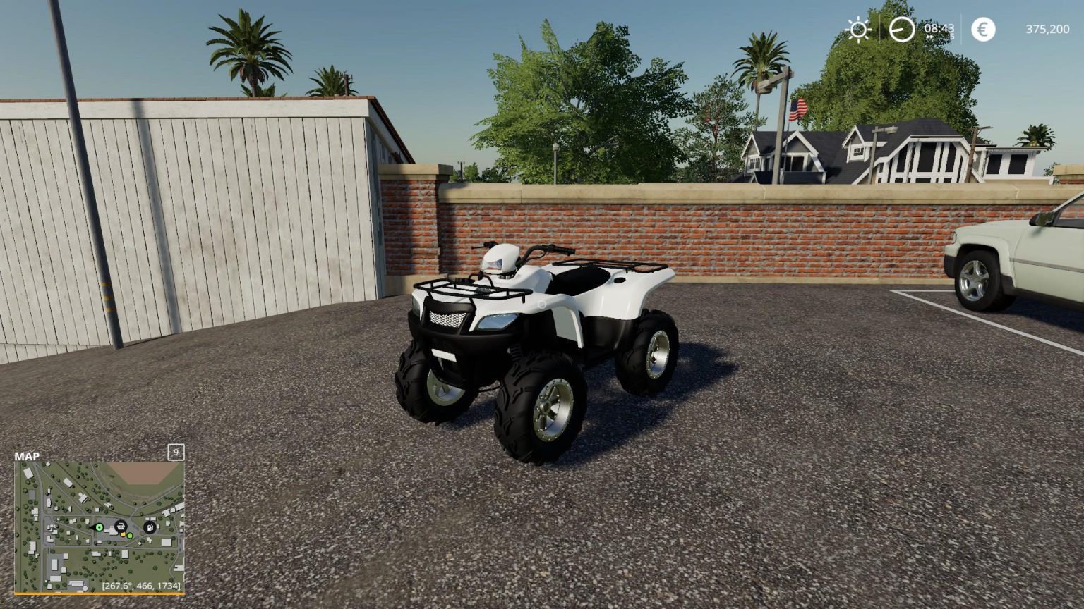 2021 HONDA RUBICON 520 V1.0 - FS19 mod - FS19.net