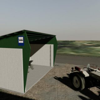 BUS STOP (PREFAB) V1.0 - FS19 mod - FS19.net