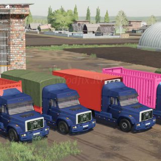 ZIL 133G40 TRUCKERS 2 V1.0 - FS19 mod - FS19.net