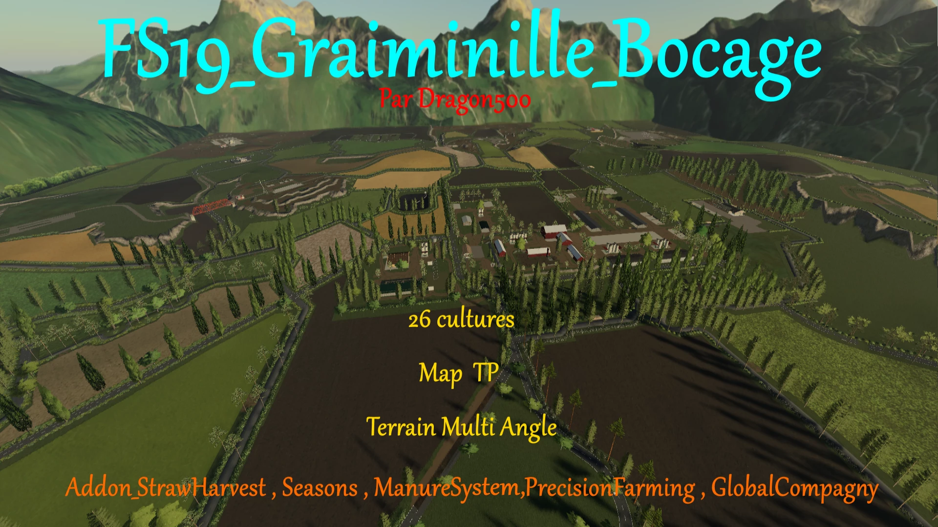 GRAIMINILLE BOCAGE V1 0 FS19 Mod FS19 GRAIMINILLE BOCAGE V1 0 FS19 Mod FS19
