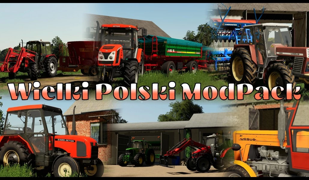 BIG POLISH MODPACK V1.0 - FS19 mod - FS19.net