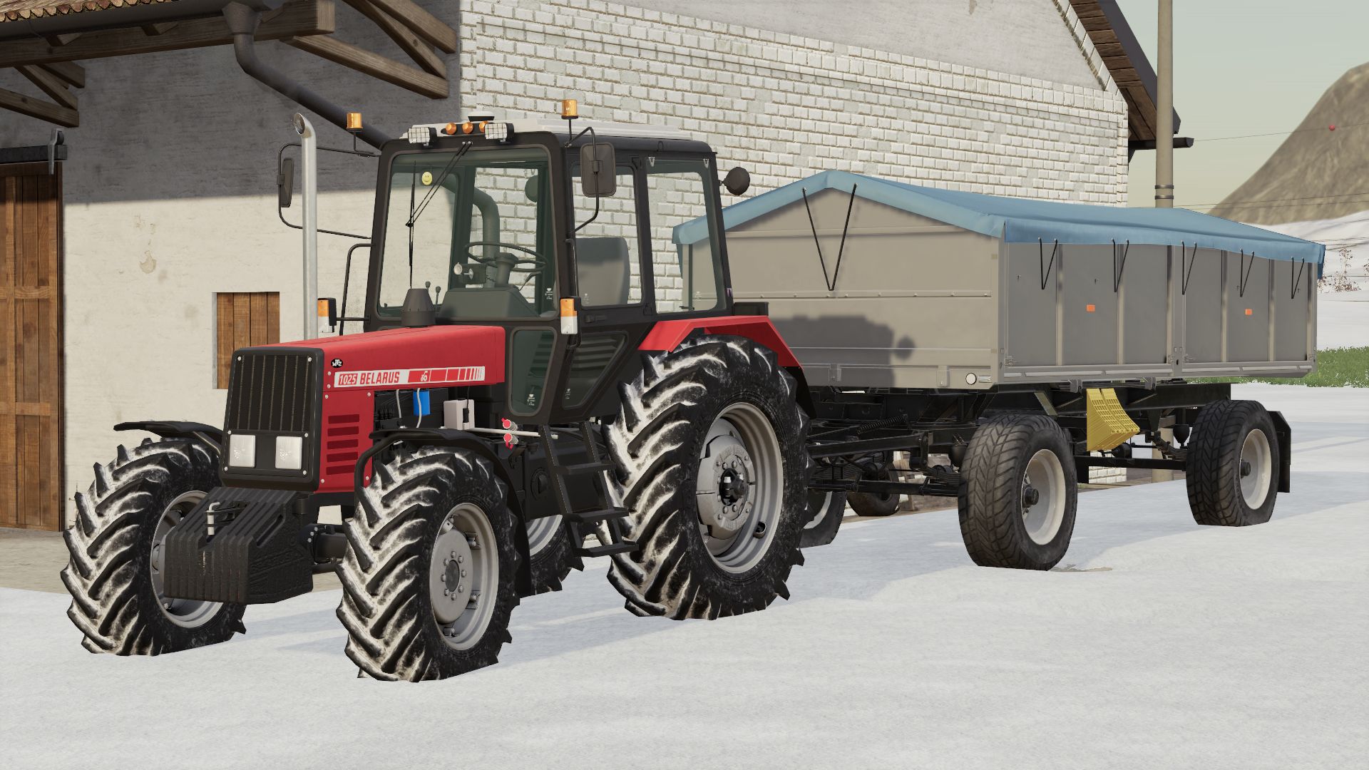 MTZ 1025 AGROPANONKA V Beta - FS19 mod - FS19.net