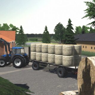 Homemade Autoload Baletrailer V1.0 - FS19 mod - FS19.net