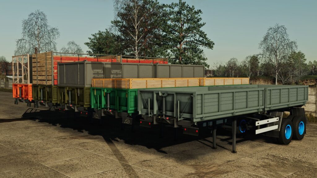 Semi-trailer MMZ V1.1 - FS19 mod - FS19.net